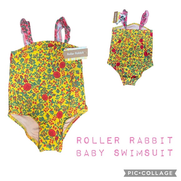 Roberta Roller Rabbit | Swim | Roller Rabbit Baby Swimsuit Size 824m ...
